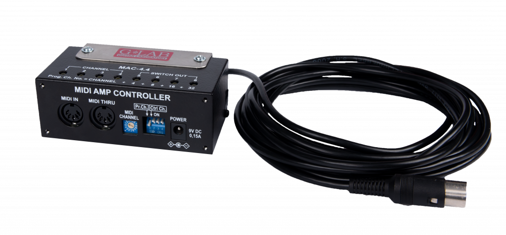 MIDI AMP CONTROLLER MAC-4.4 – G-Lab